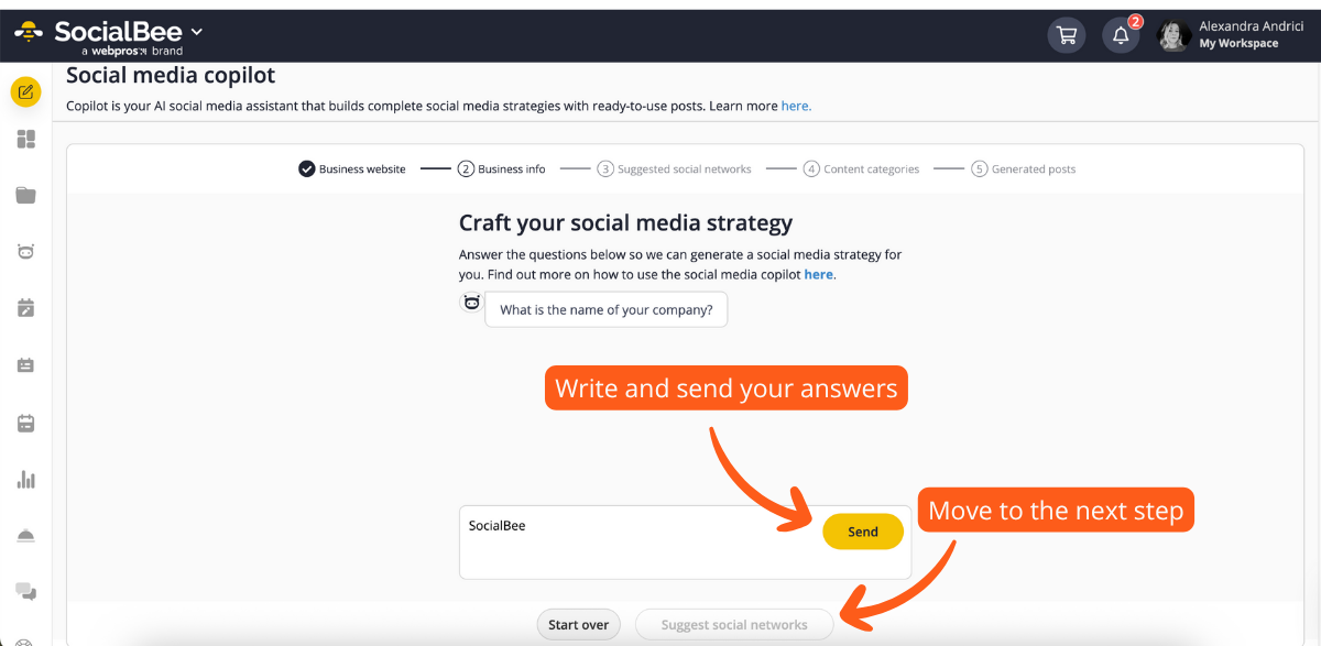 Social Media Copilot: All You Need to Know – SocialBee Help Documentation